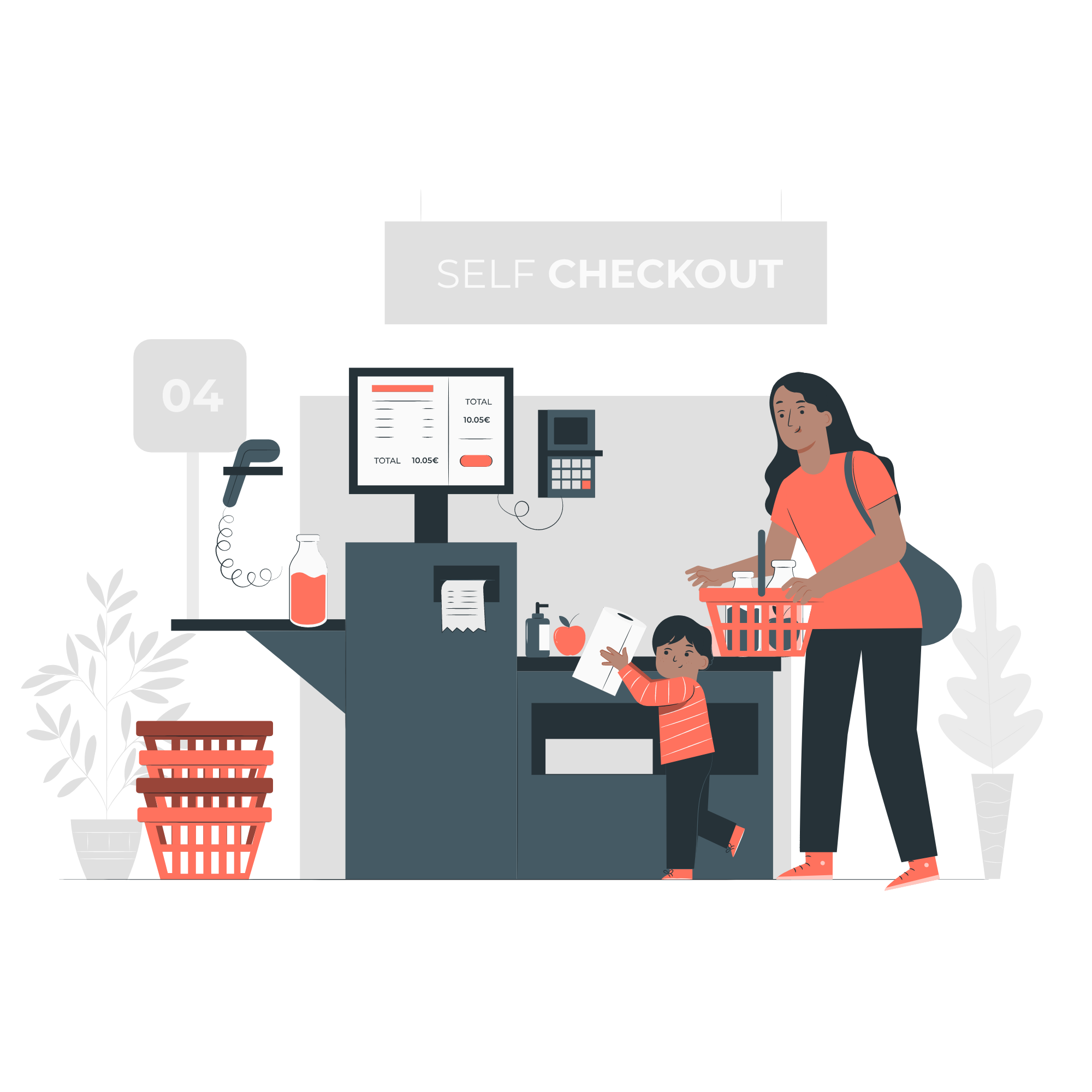 SELF CHECKOUT MACHINE - Multi Tech Cisse Leral